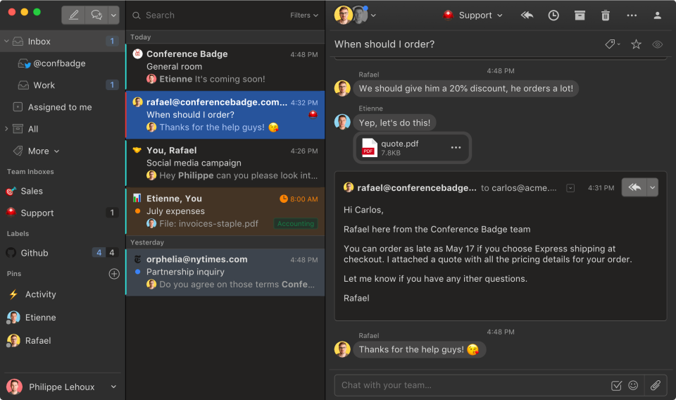 Missive - Opiniones, precios y características - Capterra España 2025