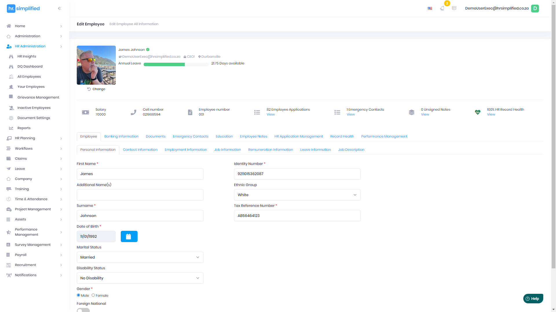 HRSimplified Price, Reviews & Ratings | GetApp Ireland 2023