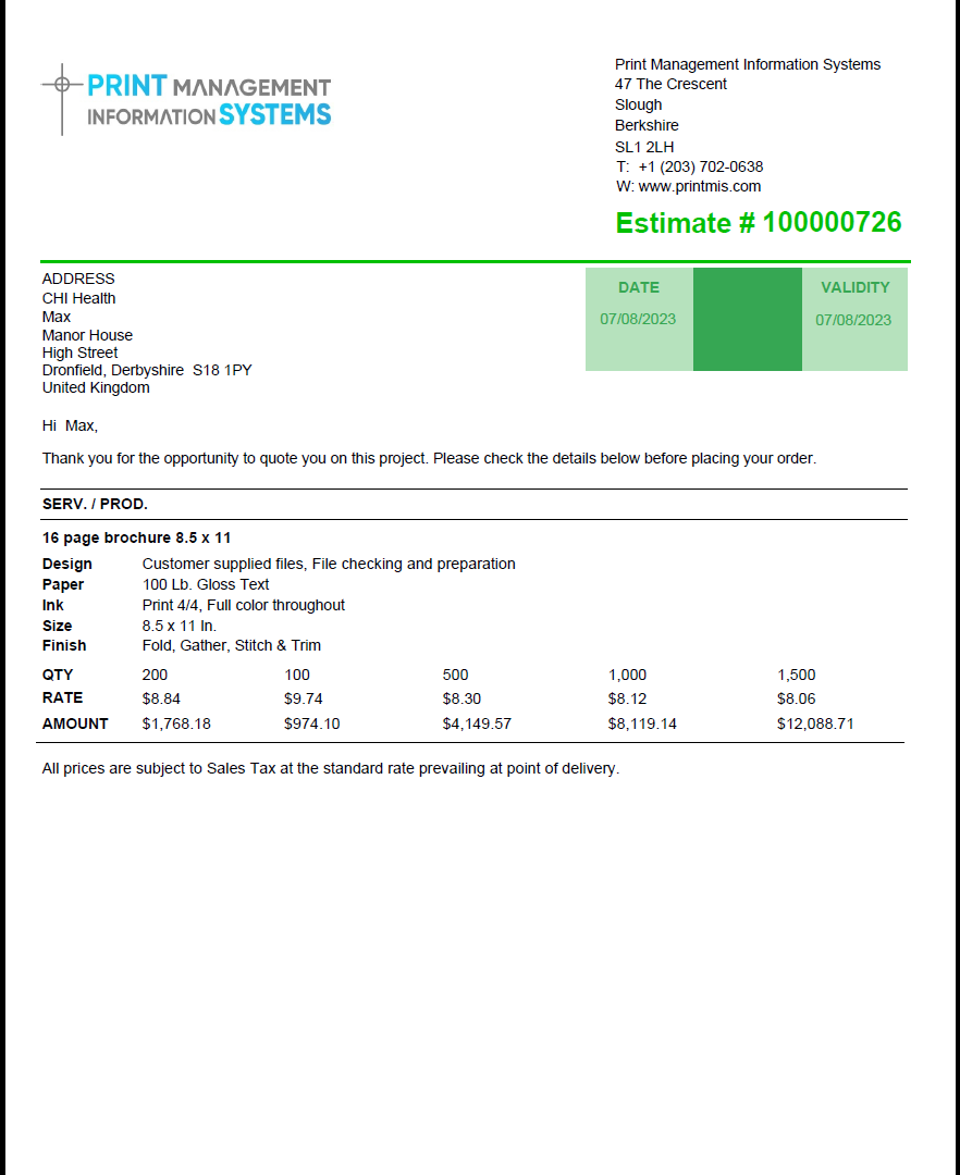 ePRO Print MIS | Reviews, Pricing & Demos - SoftwareAdvice IE