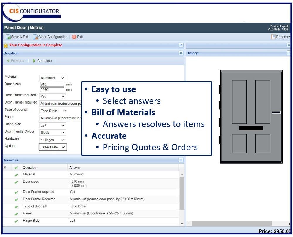 CIS Configurator Software - 2025 Reviews, Pricing & Demo