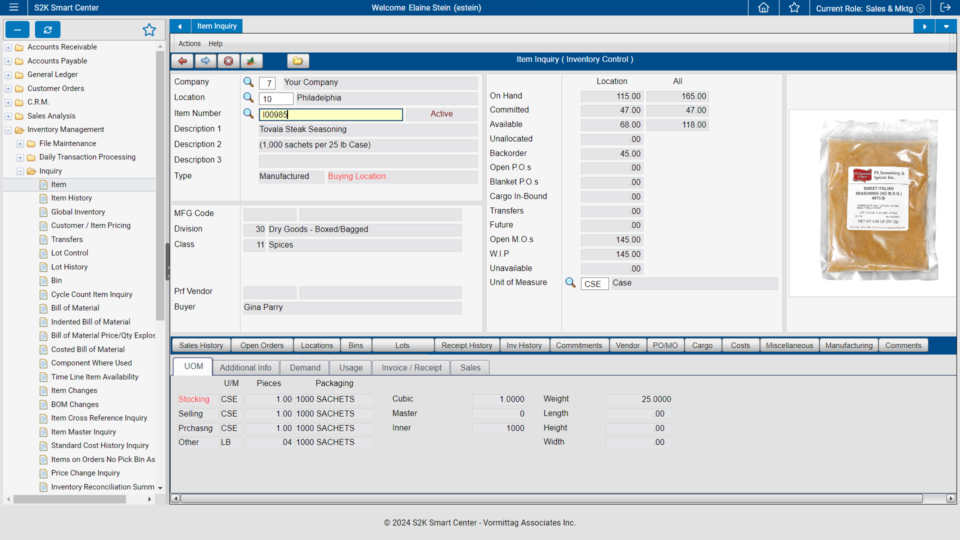 S2K Enterprise for Food Software - 2025 Reviews, Pricing & Demo