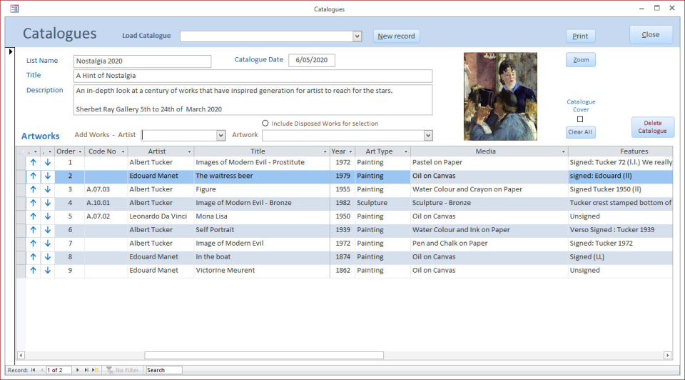 Artwork Collection Database Pricing, Alternatives & More 2025 | Capterra