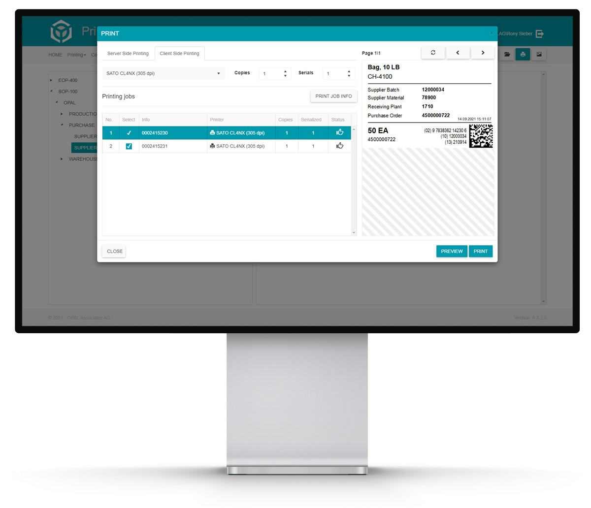 OPAL LABELMANAGEMENT Software - 2025 Reviews, Pricing & Demo