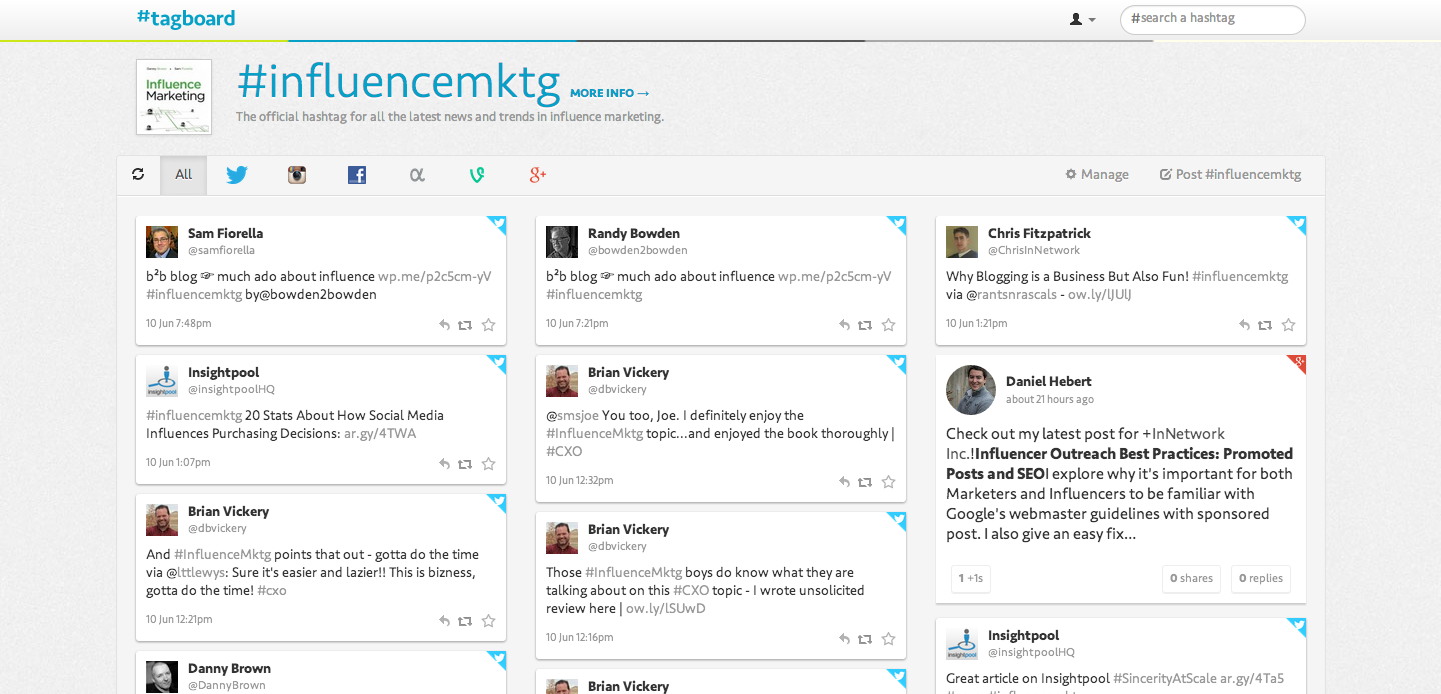 Tagboard: precios, funciones y opiniones | GetApp México 2025