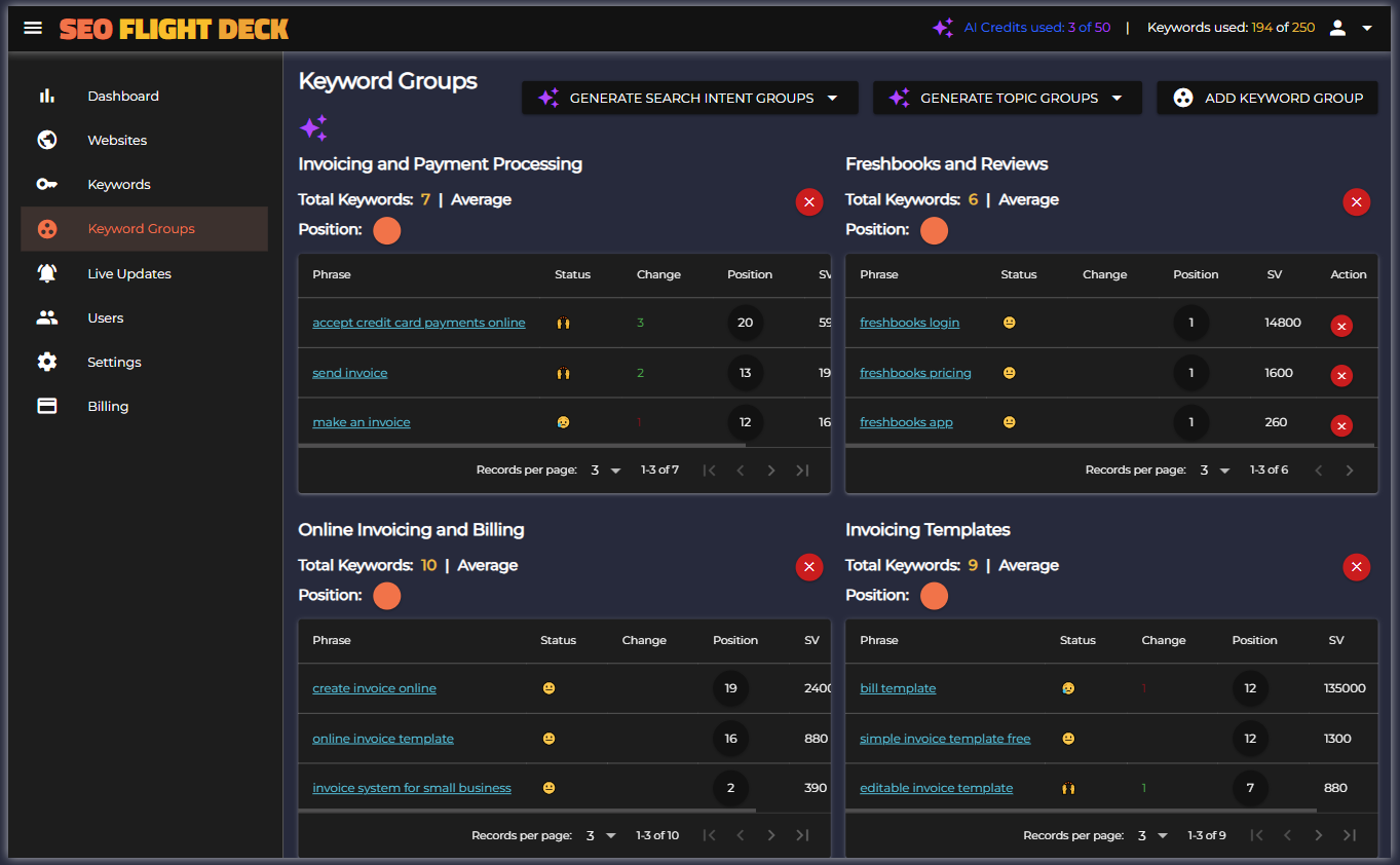 SEO Flight Deck Pricing, Alternatives & More 2025 | Capterra
