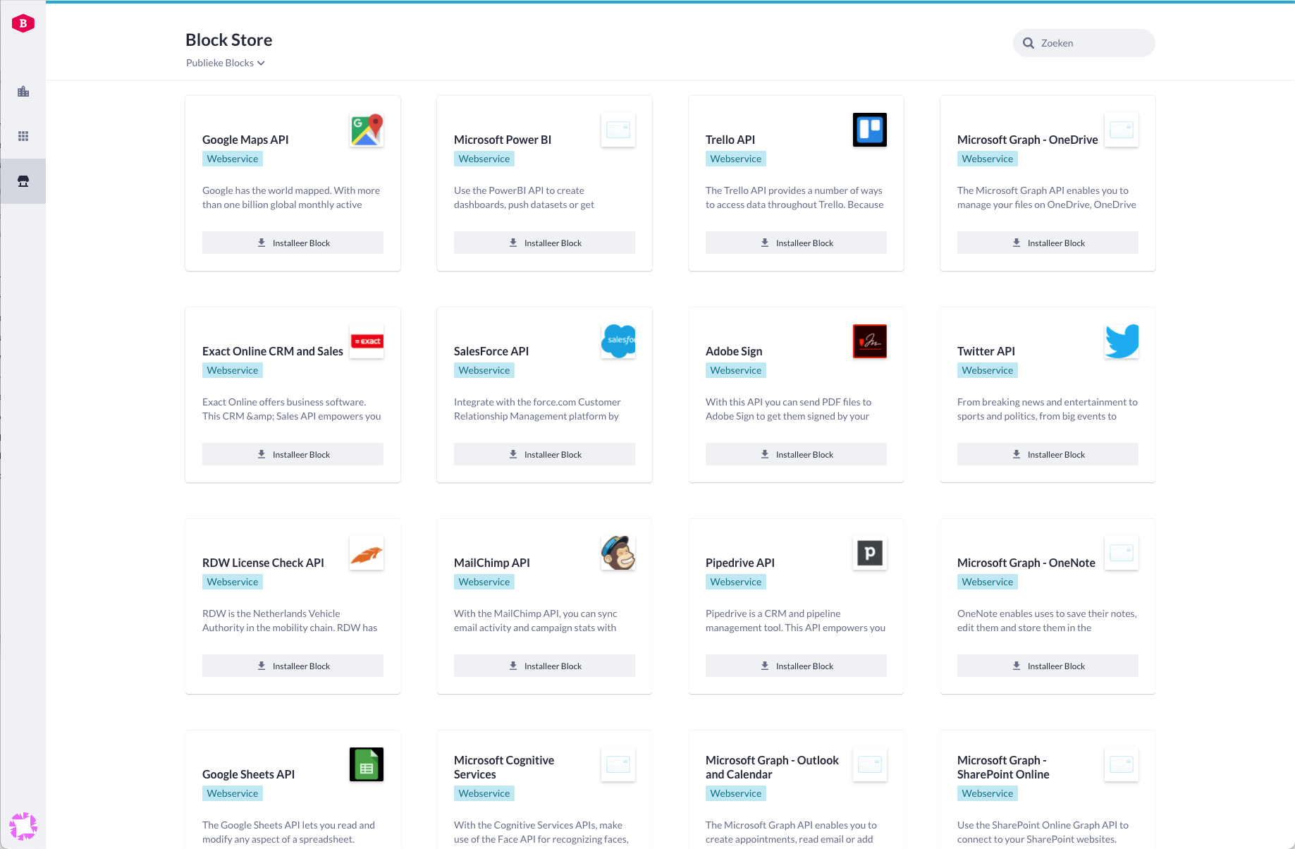 Betty Blocks: precios, funciones y opiniones | GetApp Chile 2022