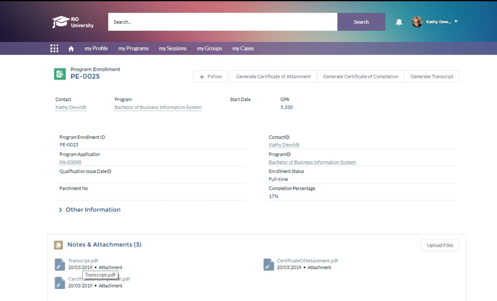 RIO Education: precios, funciones y opiniones | GetApp Chile 2025