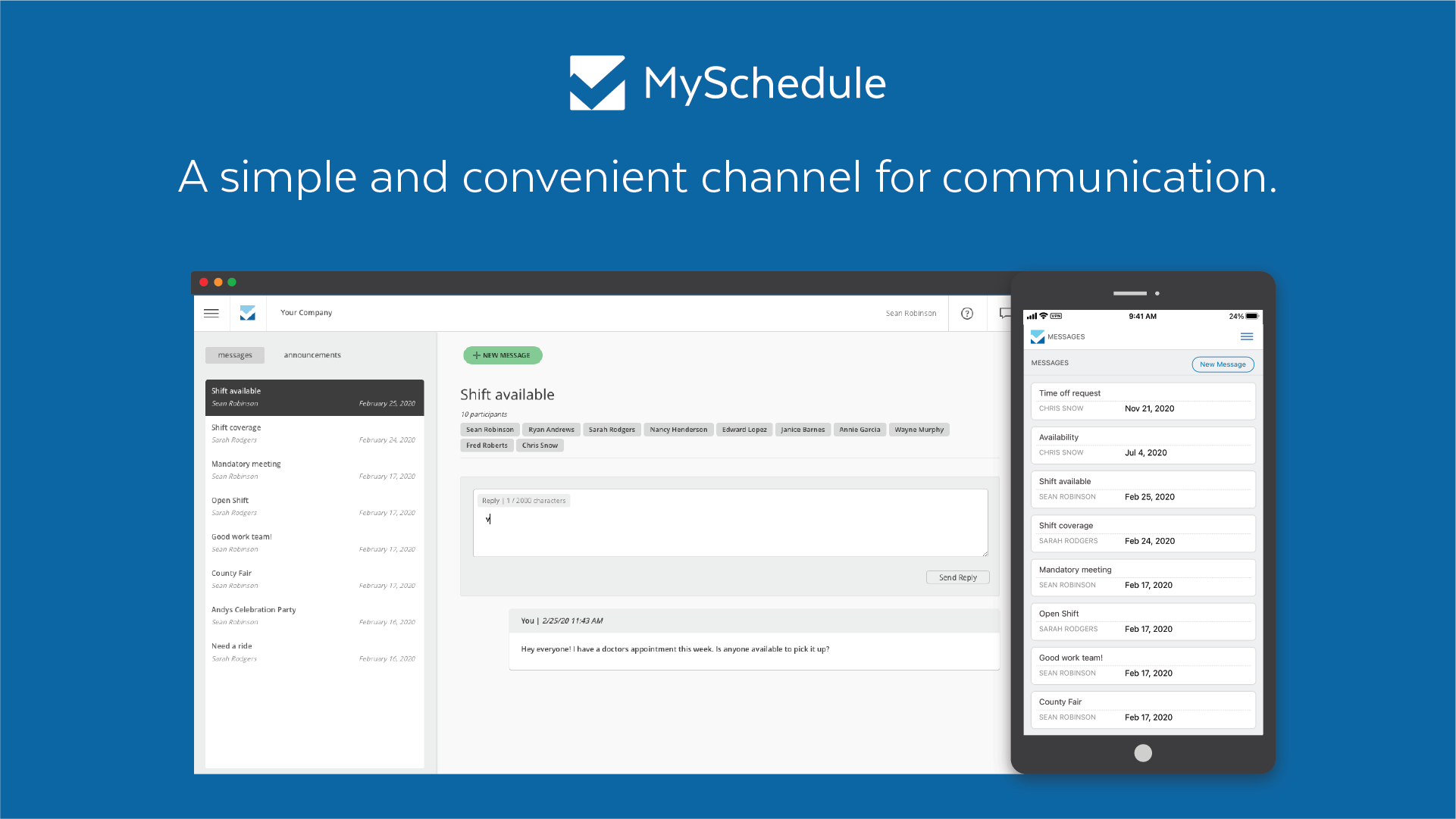 MySchedule: precios, funciones y opiniones | GetApp España 2025