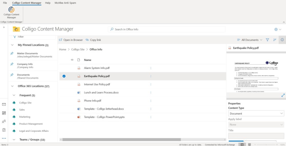Colligo Content Manager for Microsoft 365 Pricing, Alternatives & More ...