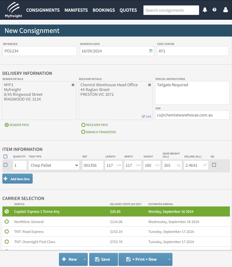 Myfreight Pricing, Alternatives & More 2025 | Capterra