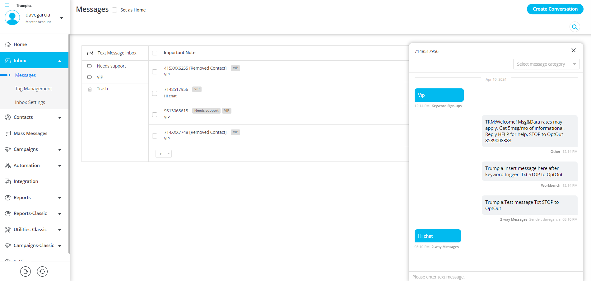 Trumpia - Prix, tarif, abonnement et avis | GetApp France 2025