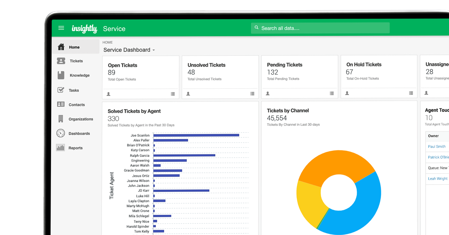 Insightly Service Software Reviews, Demo & Pricing - 2023