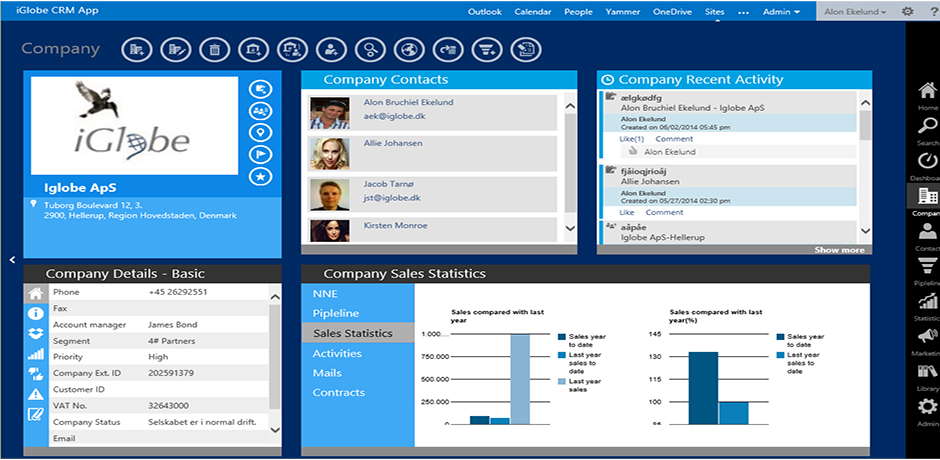 iGlobe CRM for Office 365 Pricing, Cost & Reviews - Capterra UK 2025