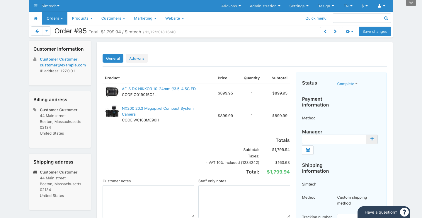 CS-Cart Store Builder Software - 2025 Reviews, Pricing & Demo