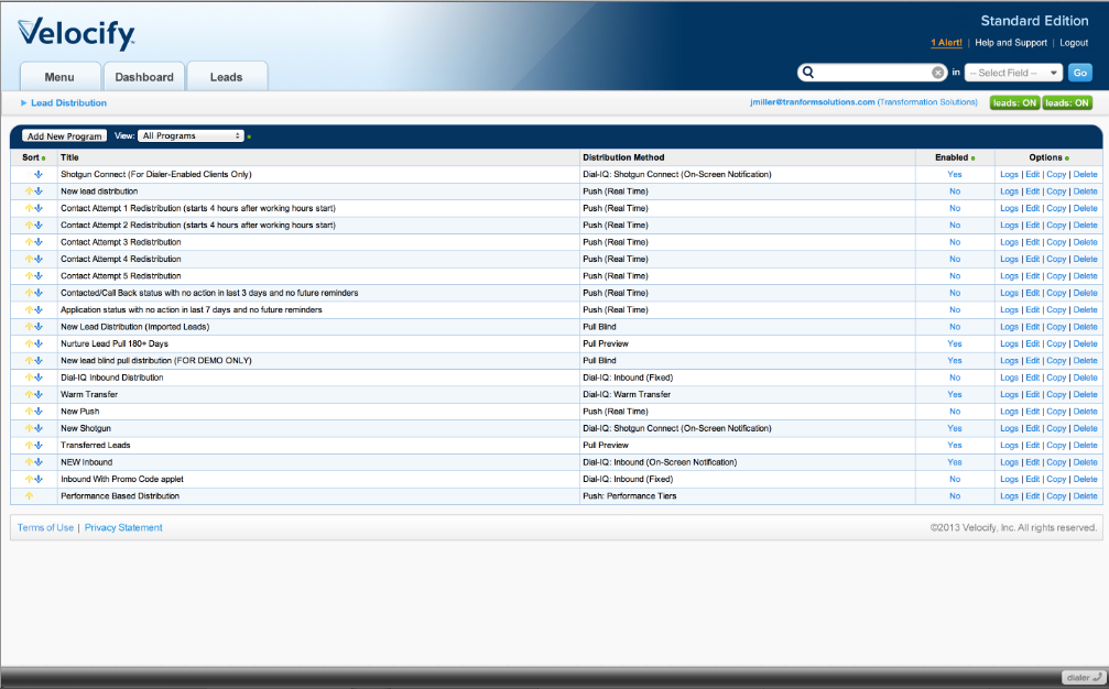 Velocify Software - 2025 Reviews, Pricing & Demo