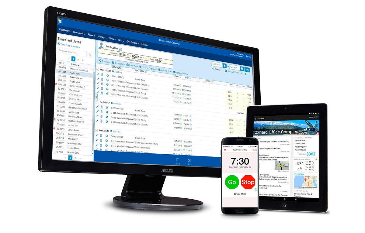 ExakTime Pricing, Features, Reviews & Comparison of Alternatives | GetApp®