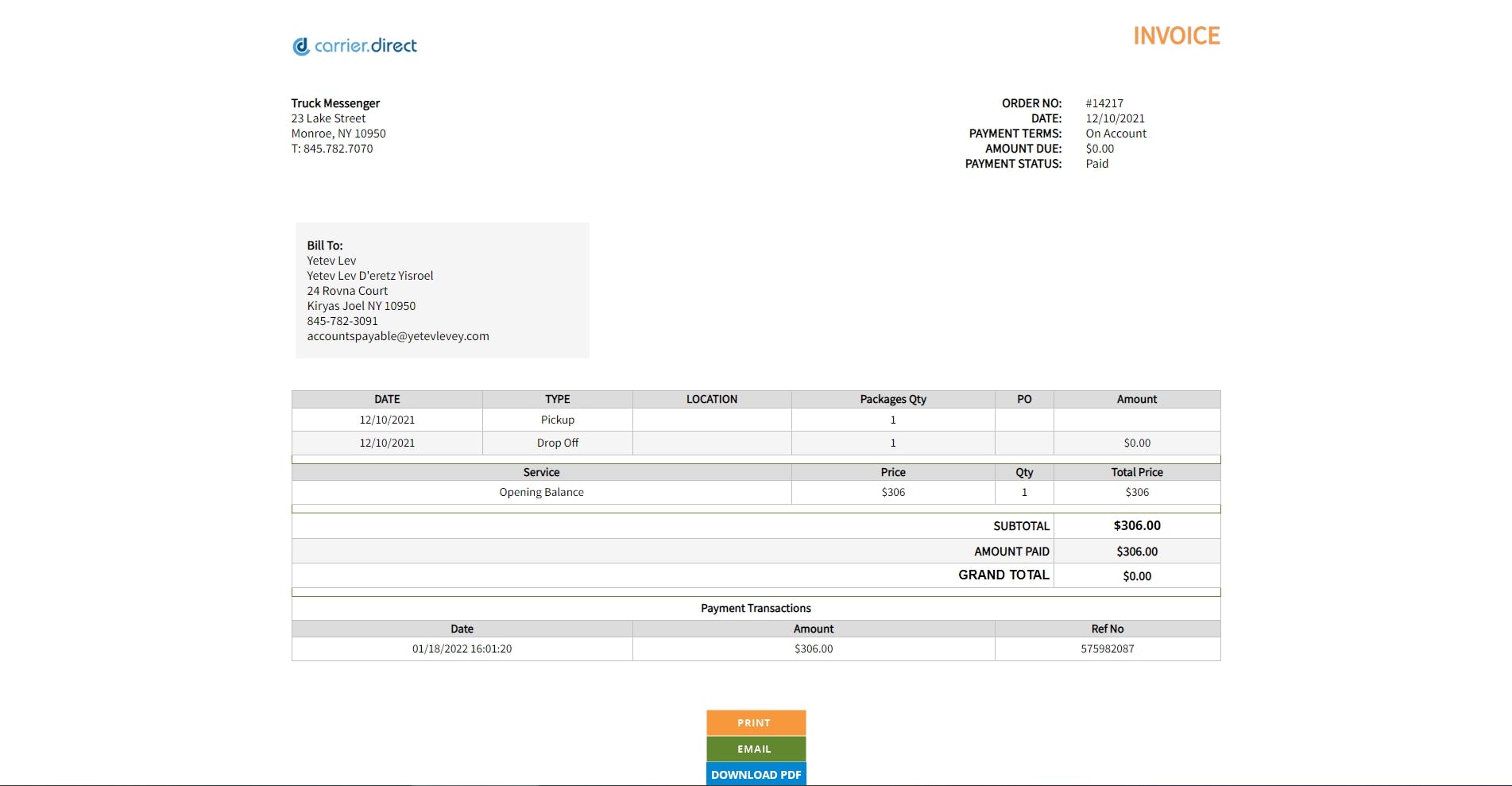 Carrier Direct Software - 2025 Reviews, Pricing & Demo