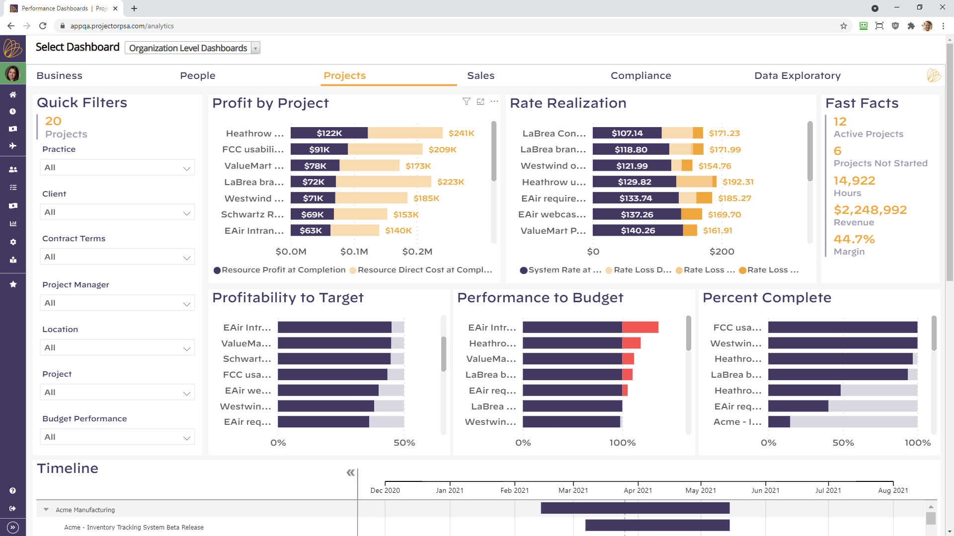 Projector by BigTime Software - 2024 Reviews, Pricing & Demo