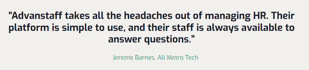 AdvanStaff HR Reviews, Details & More 2024 - Capterra